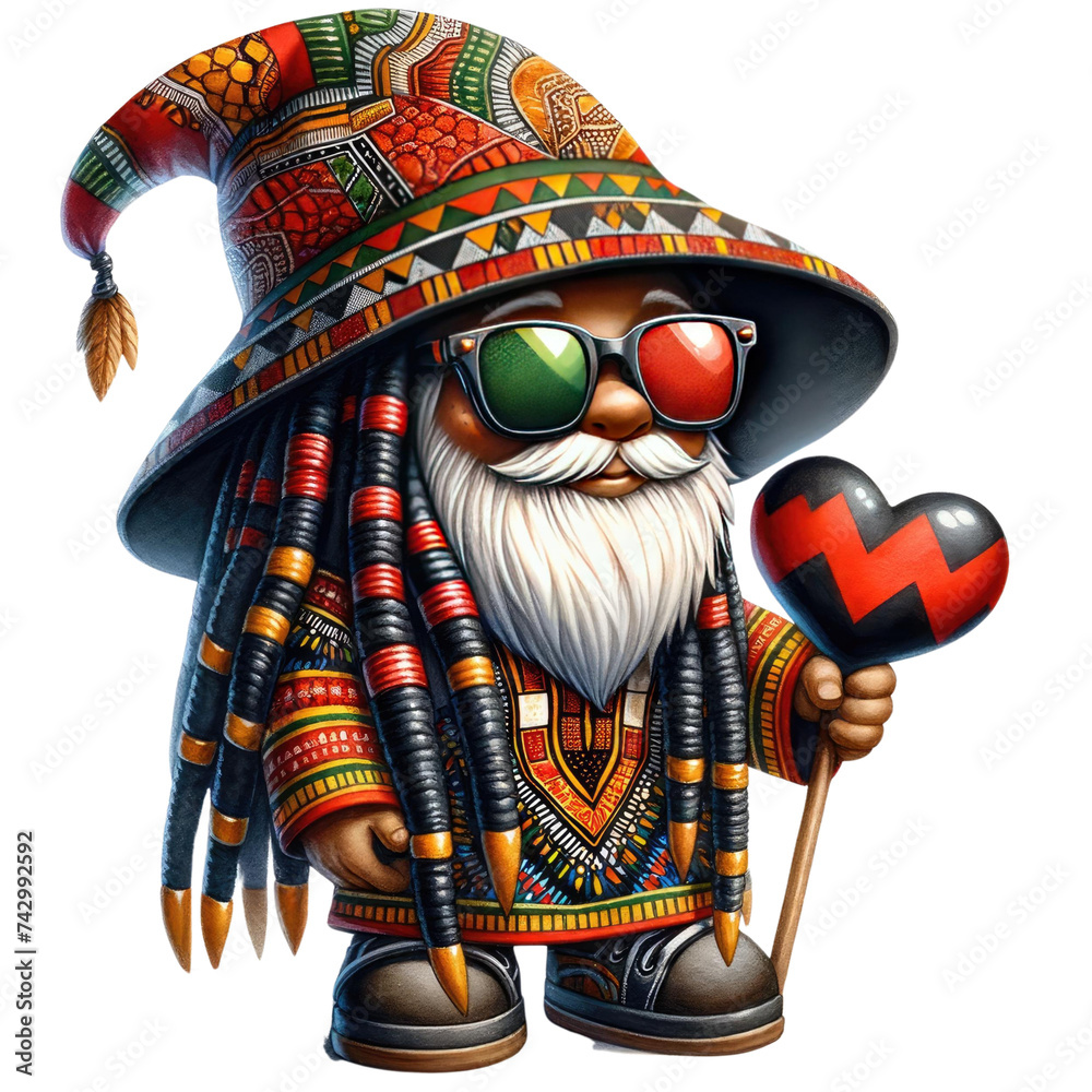 Black History Month and Juneteenth African gnome, Juneteenth gnome ...