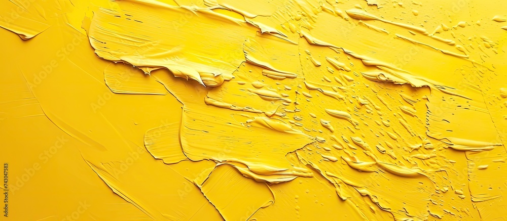 Disgusting yellow chewy ointment Yellow mass is rubbed between the ...