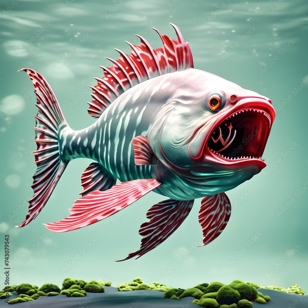 Deep Sea Fish Conquer the Abyss Isolated on Transparent Background PNG ...