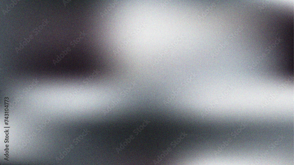 Grainy Gradient Black and White, Dark, Grain Gradient Background ...