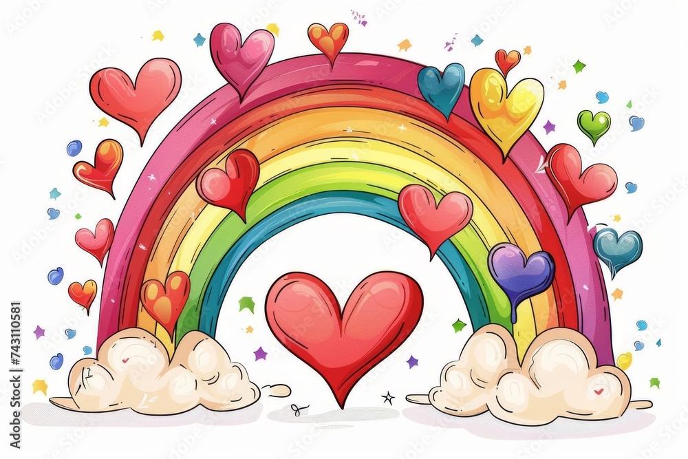 LGBTQ Pride flags. Rainbow shadow colorful freedom diversity Flag ...