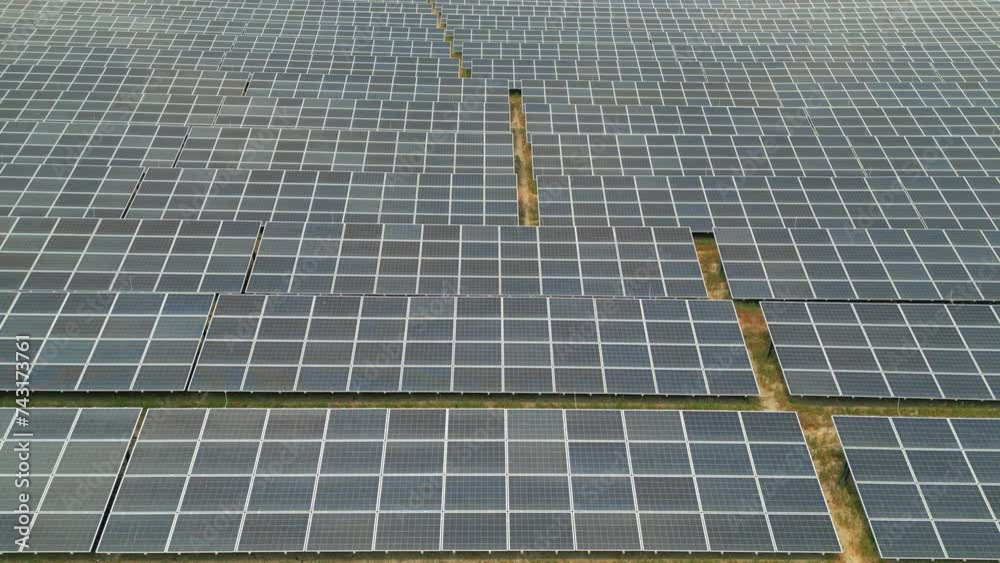 Vídeo do Stock: Green Clean Energy Future Of Solar Energy Storage CSP ...