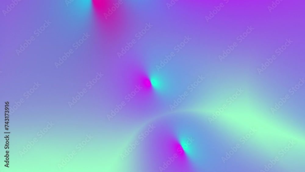 Pure neon blue magena holographic background. Smooth gradient animation ...