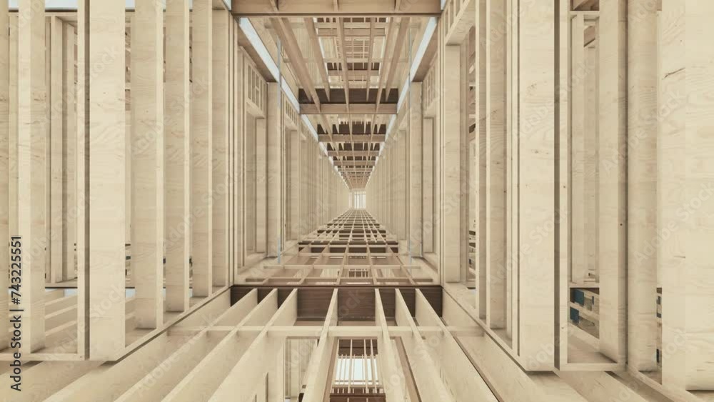 Digital Twin (BIM) of a modular construction wood framing structure ...