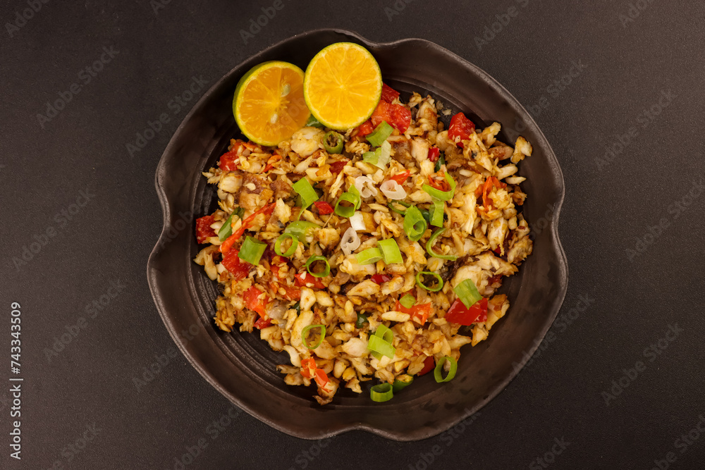 Bangus Sisig is Filipino Traditional Food Made with Flaked Milk Fish ...