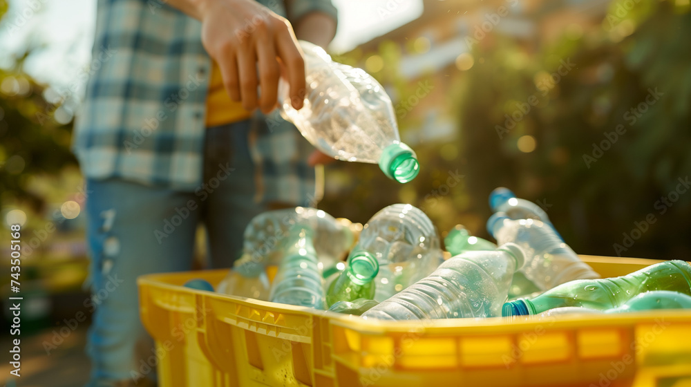Responsible Recycling: A Person Contributing to Environmental ...