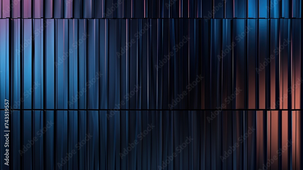 Futuristic, high tech, dark background, with a rectangular block ...
