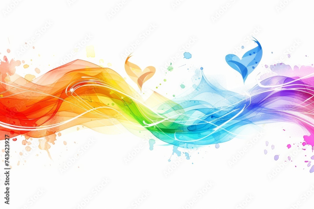 LGBTQ Pride sugar plum. Rainbow future colorful ensemble diversity Flag ...