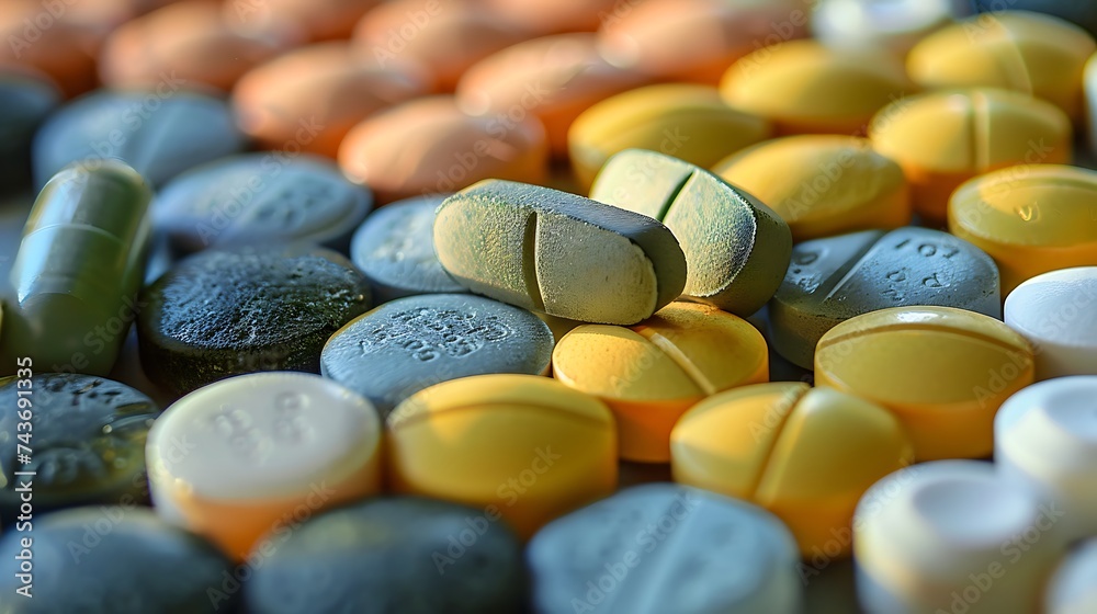 Health needs tablets, pills and medicines that provide a wide range of ...