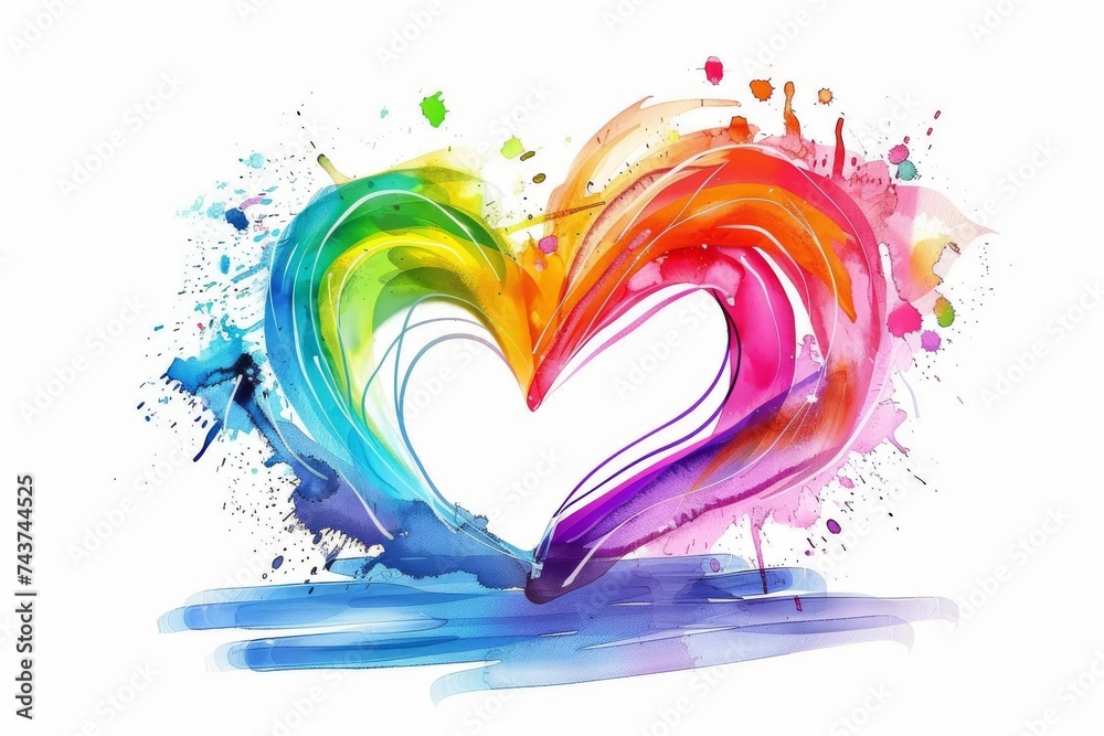 LGBTQ Pride gender fluid. Rainbow sculpture colorful equity diversity ...