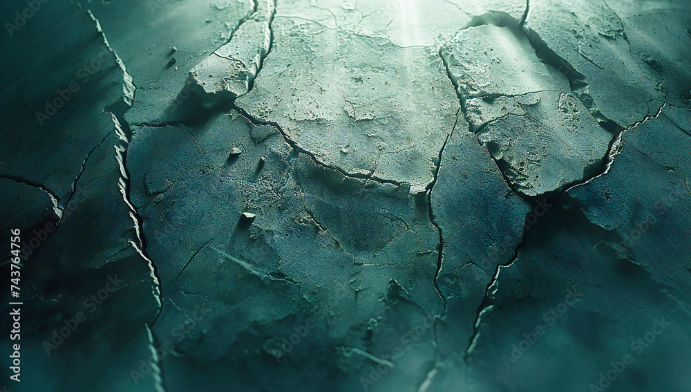 Water-inspired textured painting, capturing the fluid and refreshing ...