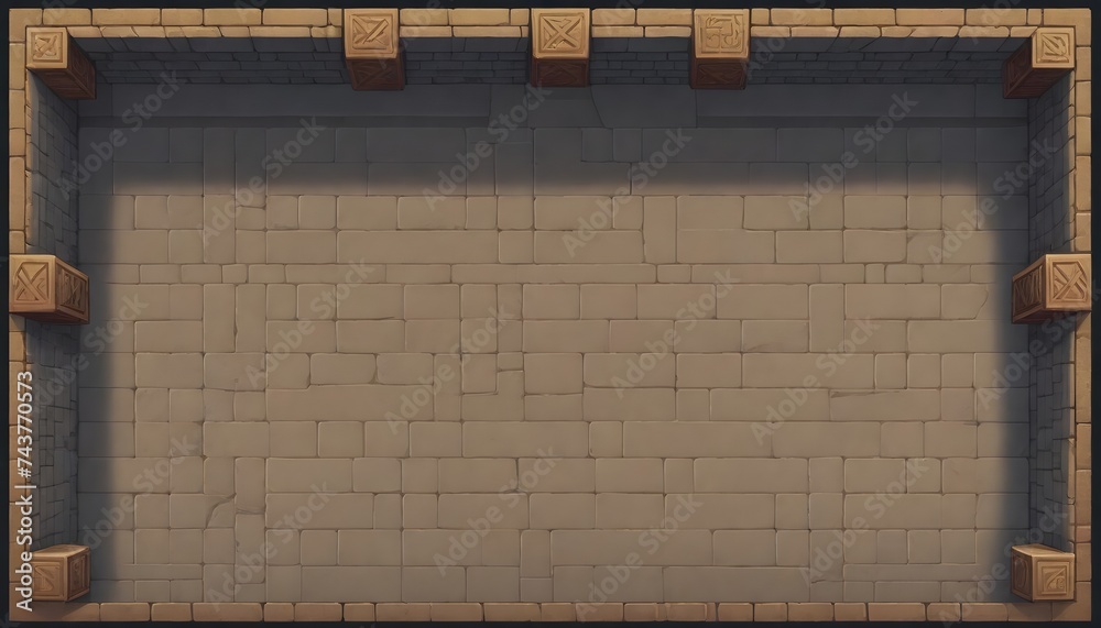 Top Down Rpg Dungeon - enerative Ai, üretken yapay zeka Stock ...