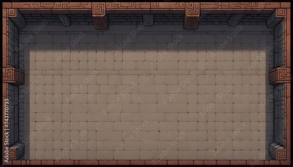 Top Down Rpg Dungeon - enerative Ai, üretken yapay zeka Stock ...