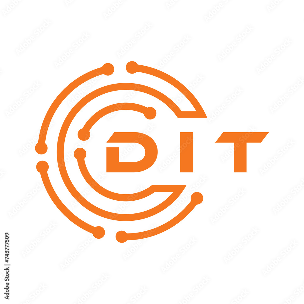 DIT letter design. DIT letter technology logo design on white ... DIT letter design. DIT letter technology logo design on white ...