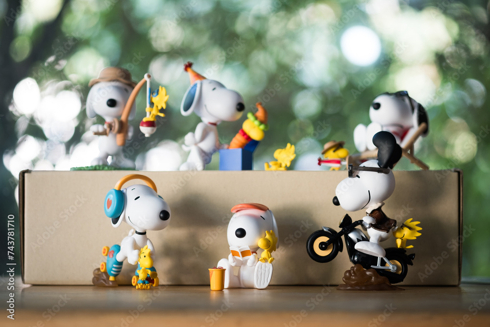 Bangkok, Thailand - February 23, 2024 : Cute toy of Snoopy The Best ...