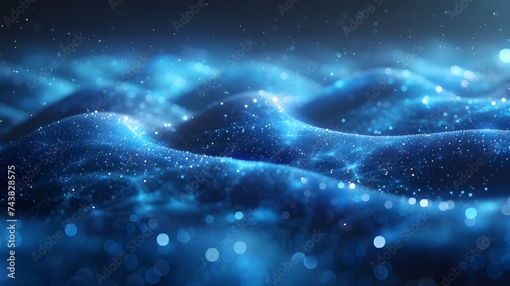 Exploring Space and Technology in Blue Hues, Blue Patterns and Digital ...