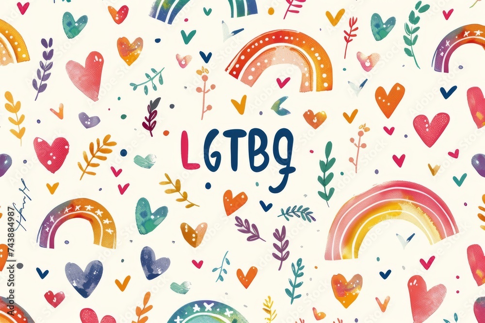 LGBTQ Pride literature. Rainbow best in class colorful worldwide ...