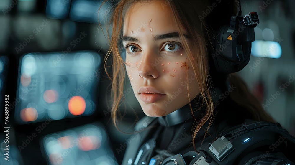 A Talented Artist Using Motion Capture Technology And Specialized Software To Create A Lifelike