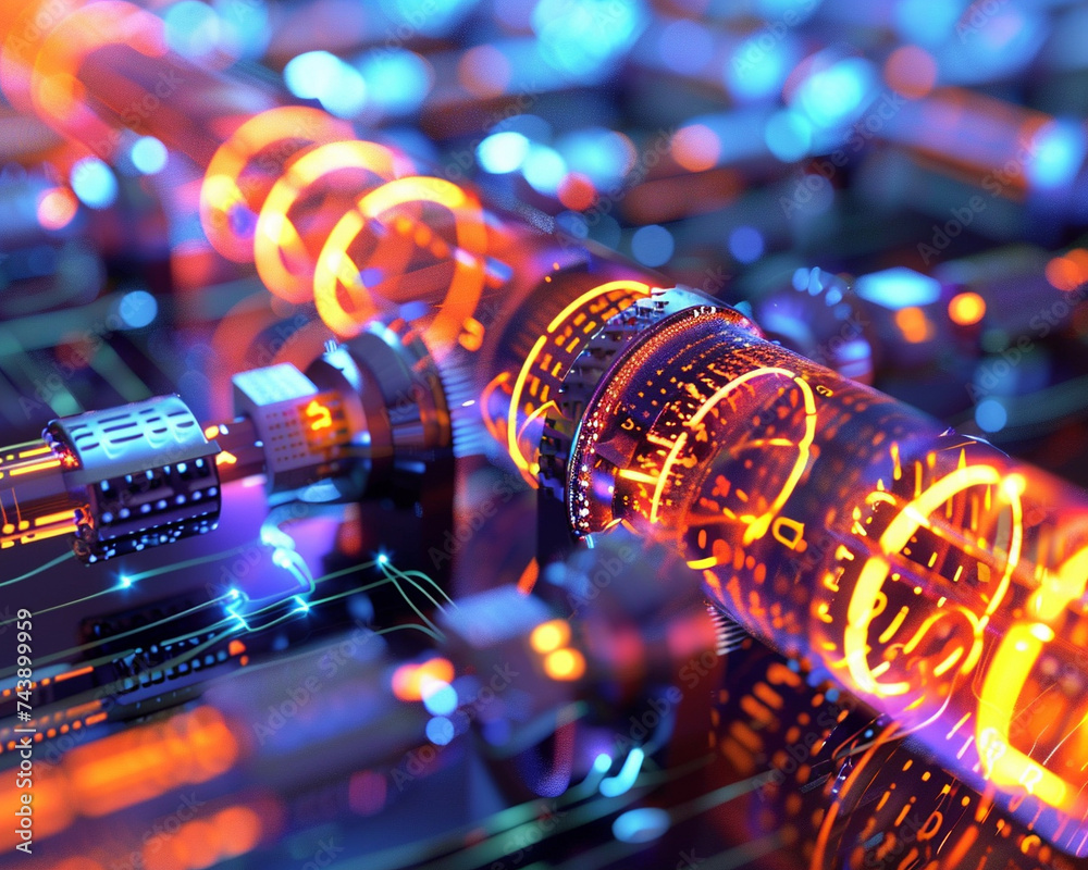 Use digital tools to bring to life a 3D animated scene featuring a ...