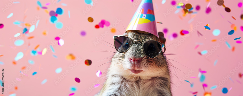 Happy Birthday, carnival, New Year's eve, sylvester or other festive ...