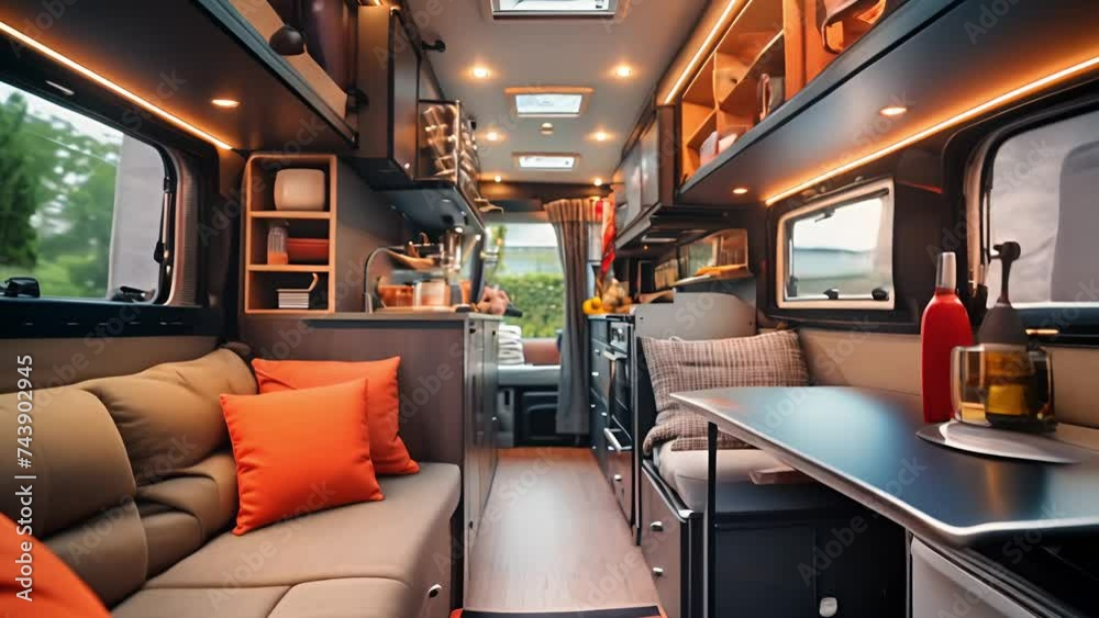 Modern caravans, trailers, and campers feature stylish and functional ...