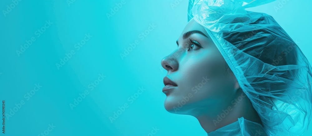 Female patient undergoing CT Computerized Tomography Scan in Hospital ...
