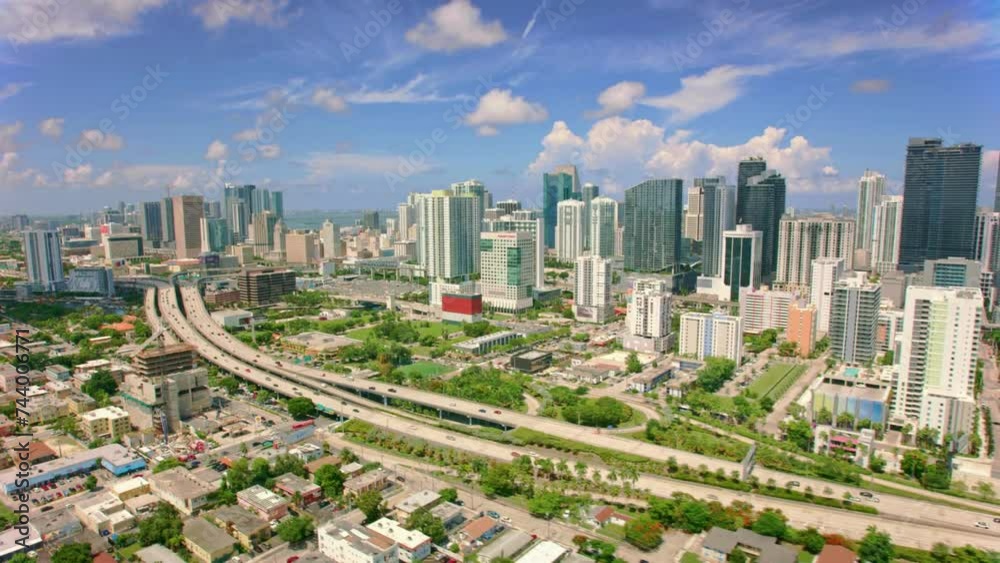 Experience the stunning sights of Miami, Florida from high above ...