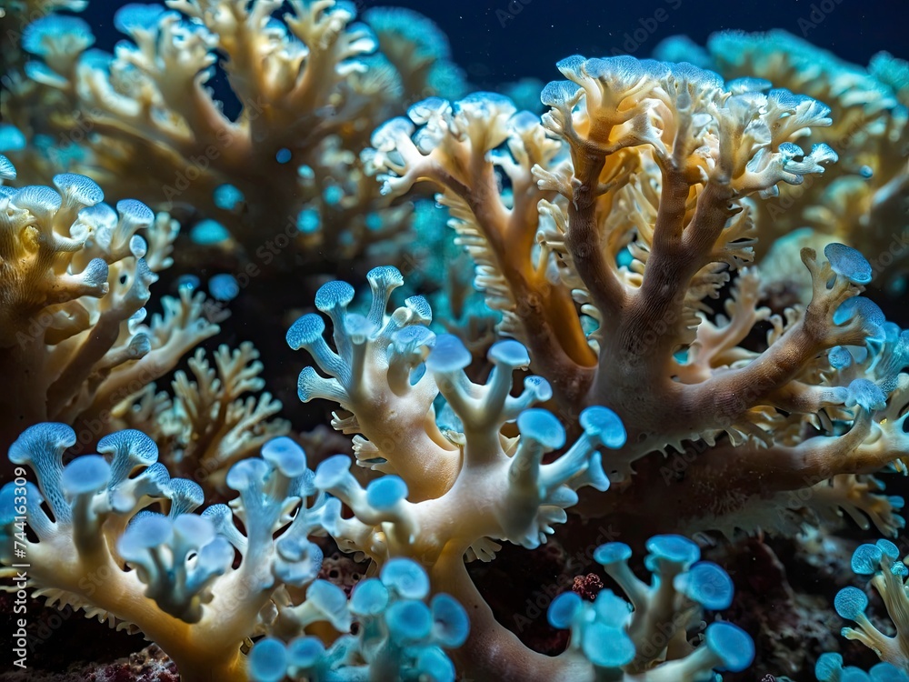 Coral bleaching linked to elevated sea temps: Loss of symbiotic ...