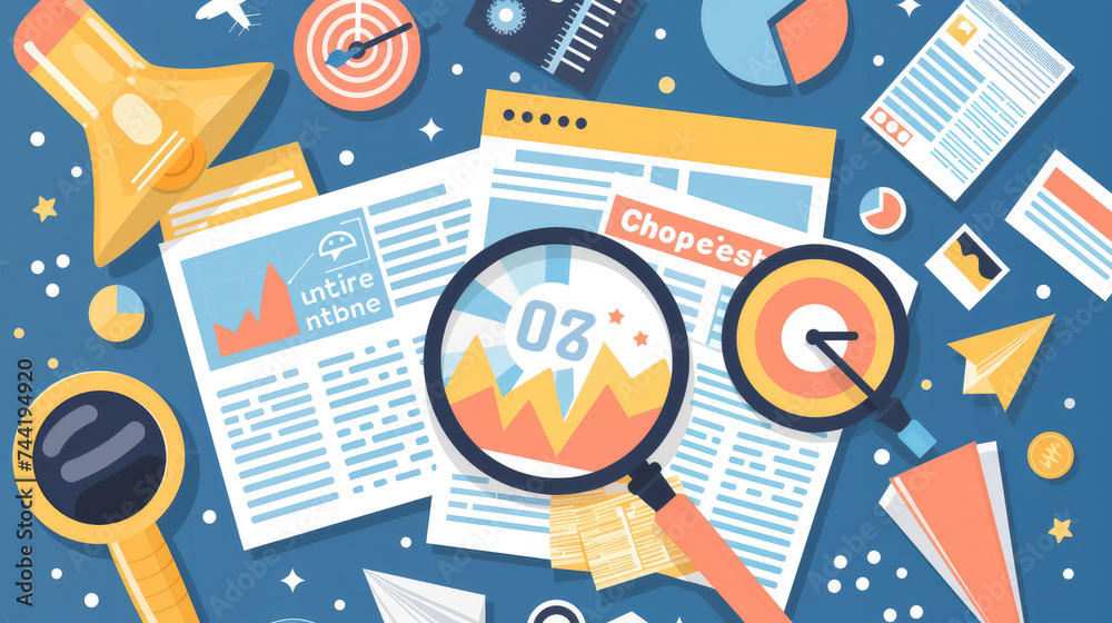 Conspiracy Theory Chart and Newspaper Clippings: Unraveling Secrets ...