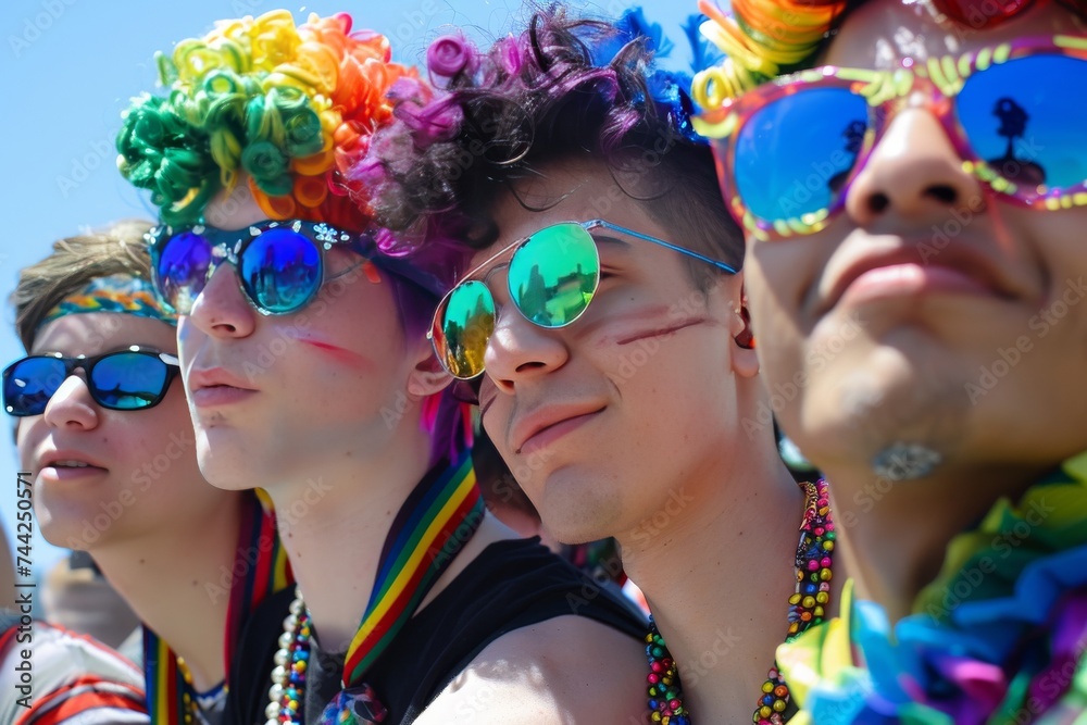 LGBTQ Pride striking. Rainbow rainbow path colorful rainbow ...