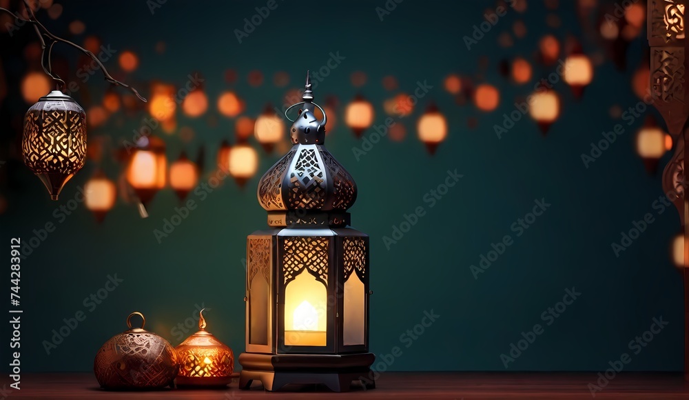 Generative AI Islamic religion faith , muslim worship of one god ...