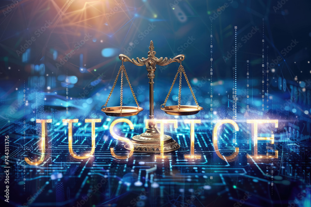 Unbiased artificial intelligence, Scales of Justice in Digital World ...