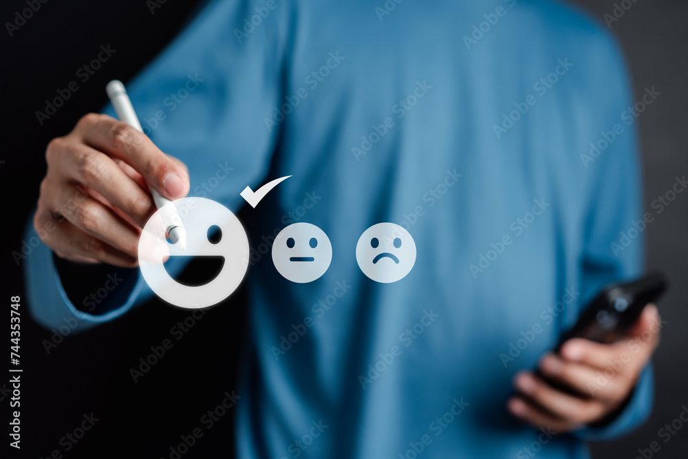 Selective Checkbox comment Smile happy face between sad and normal ...