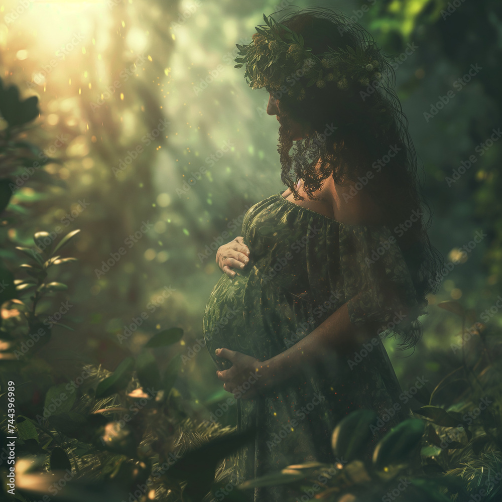 World Earth Day | Mother Nature holding Globe | World Environment Day ...