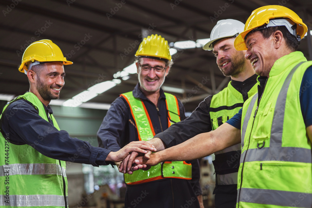 group of engineers from different nationalities collaborated for ...