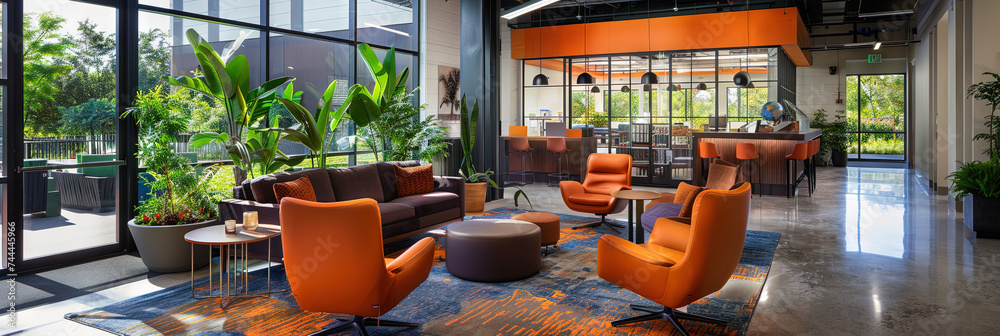 Corporate headquarters - high-tech building to house a large workforce ...