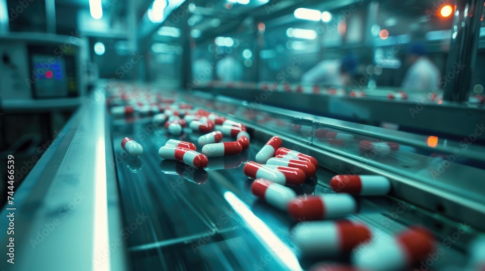 Pharmaceutical production line: medical vials and tablets manufacturing ...