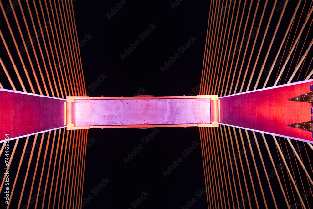 Foto de Expressway road traffic an important infrastructure in Thailand ...