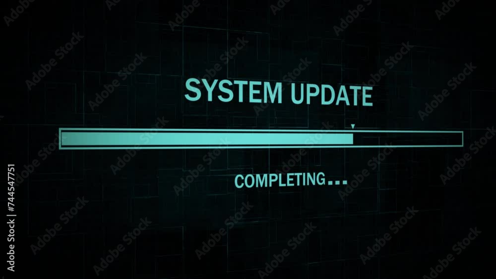 Checking for updates, looping message, Loop Animation Background ...