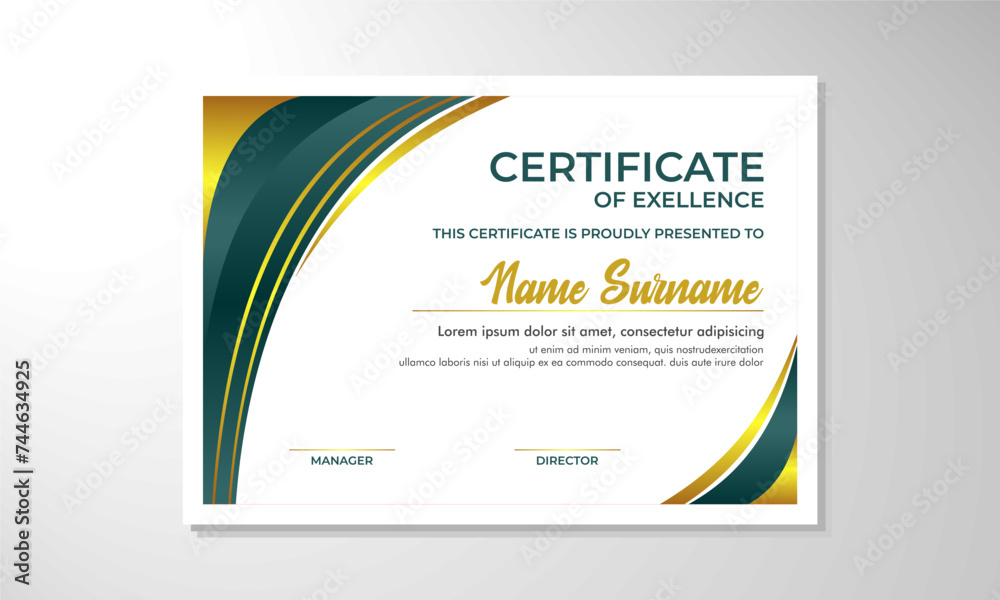 Simple Certificate Border Template, Simple Certificate Border ...