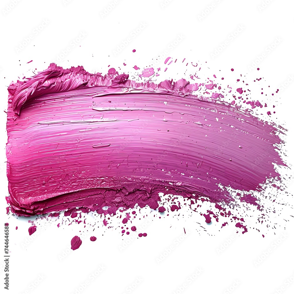 Textured Pink Paint Smear Stock Illustration | Adobe Stock