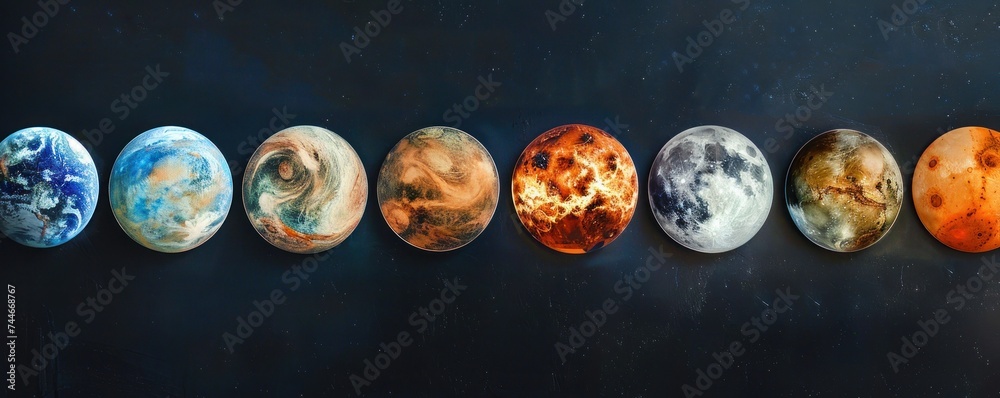 Voyage through our cosmic neighborhood: from Mercurys sun-scorched ...