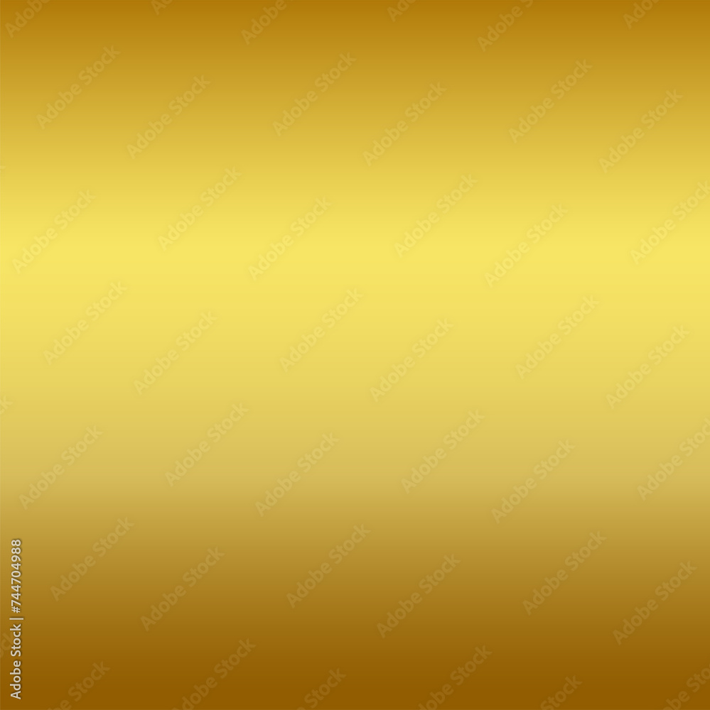 Golden plain foil gradient background texture Stock Illustration ...