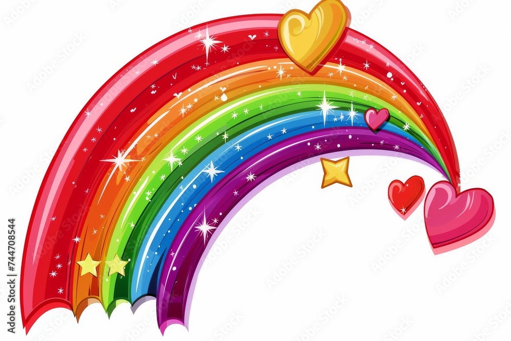 LGBTQ Pride gratitude. Rainbow lgbtq+ centers colorful freedom of ...