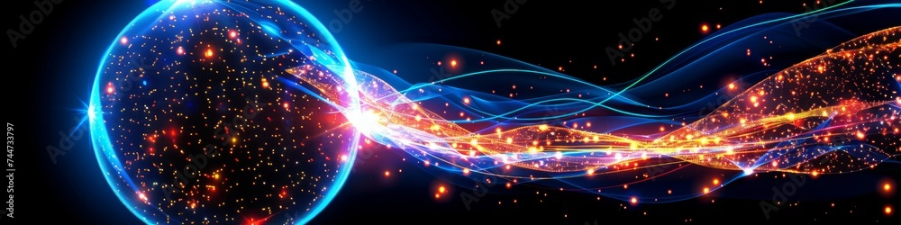 Cosmic Connection between Two Distant Planets, A Spectacular Phenomenon ...