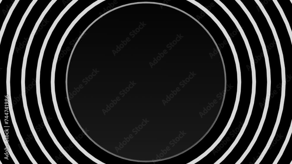 Modern horizontal motion graphic background with black and white ...