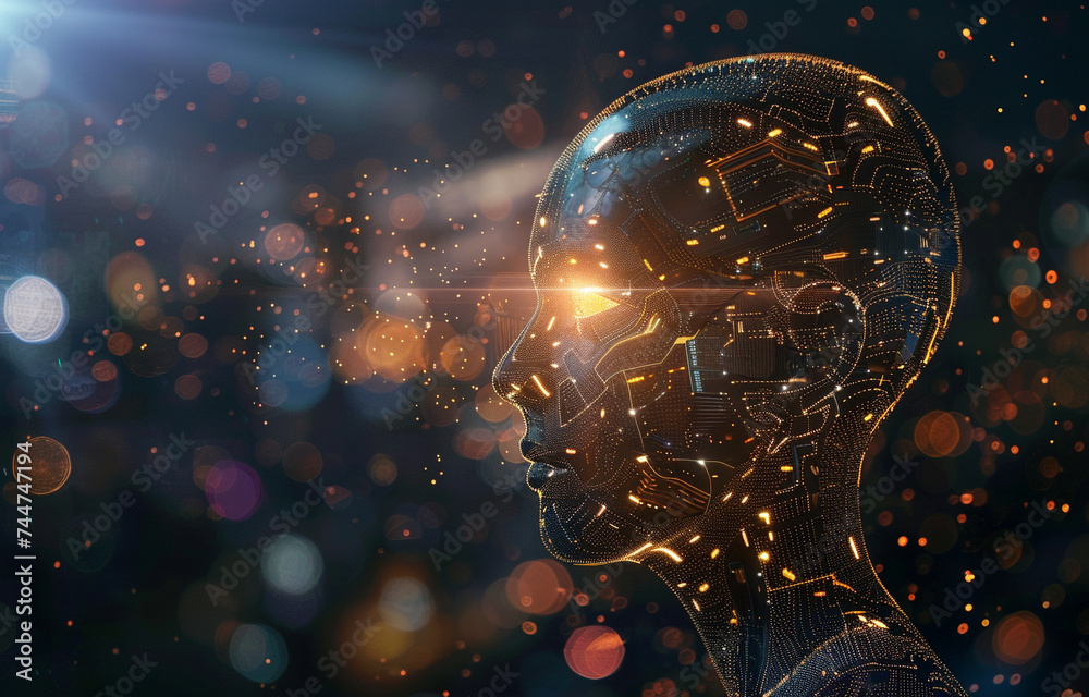 An artificial intelligence entity undergoing a transcendental ...