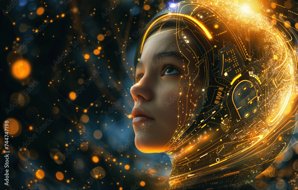 An artificial intelligence entity undergoing a transcendental ...