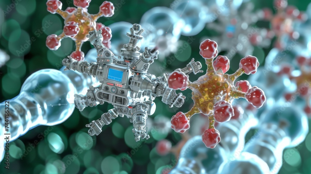 High-Resolution Image of Molecular Structures in a Biochemical Reaction ...
