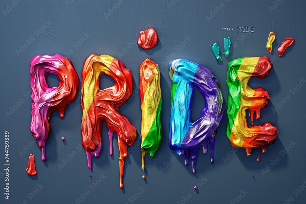 LGBTQ Pride abrosexual. Rainbow co colorful pronoun self expression ...